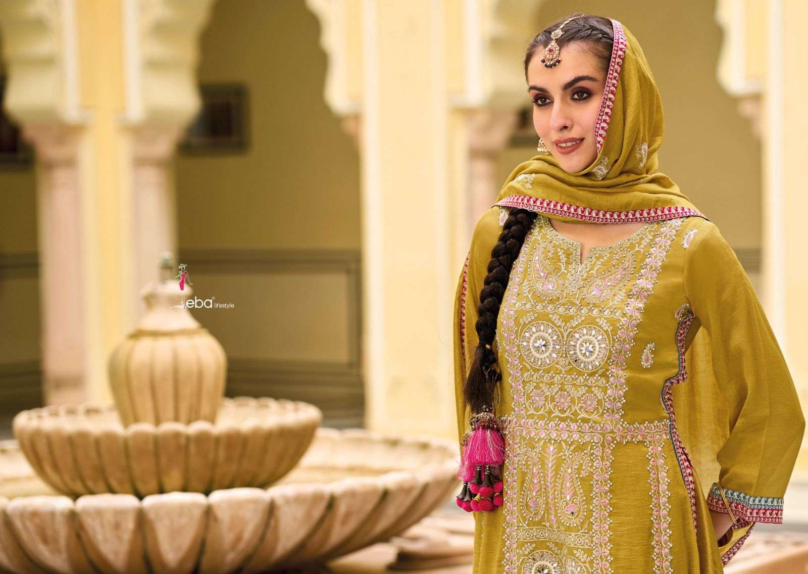 Eba Diva Premium Silk Designer Ready Made Collection