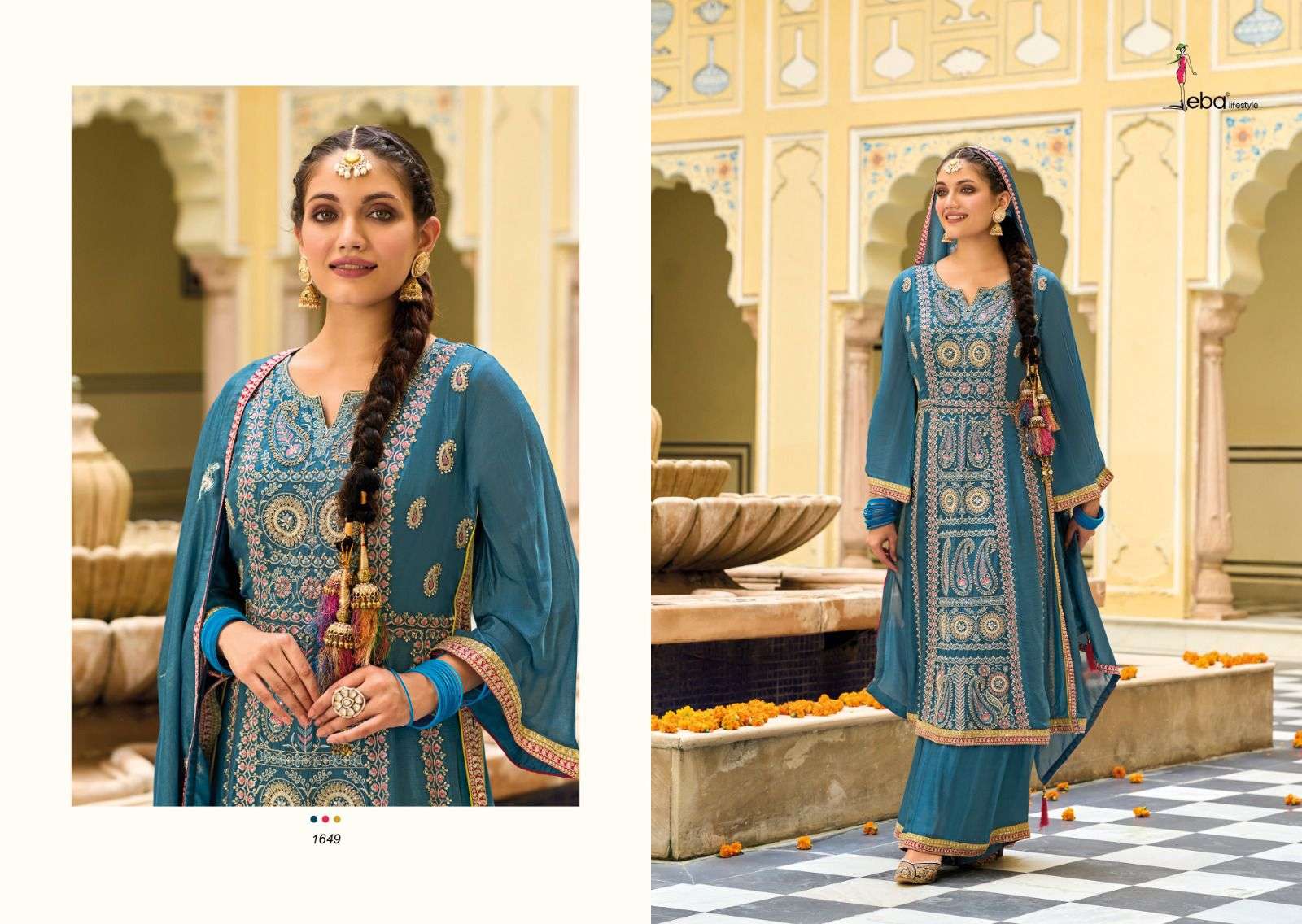 Eba Diva Premium Silk Designer Ready Made Collection